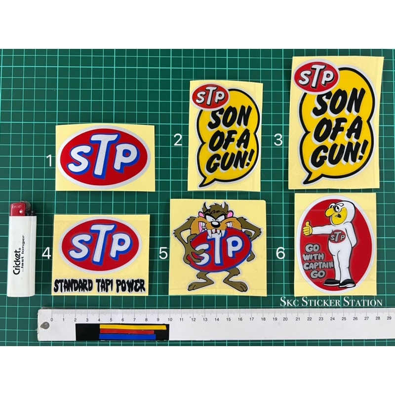 STP (Sun of A Gun / Standard Tapi Power / Go With Captain Go) Sticker ...