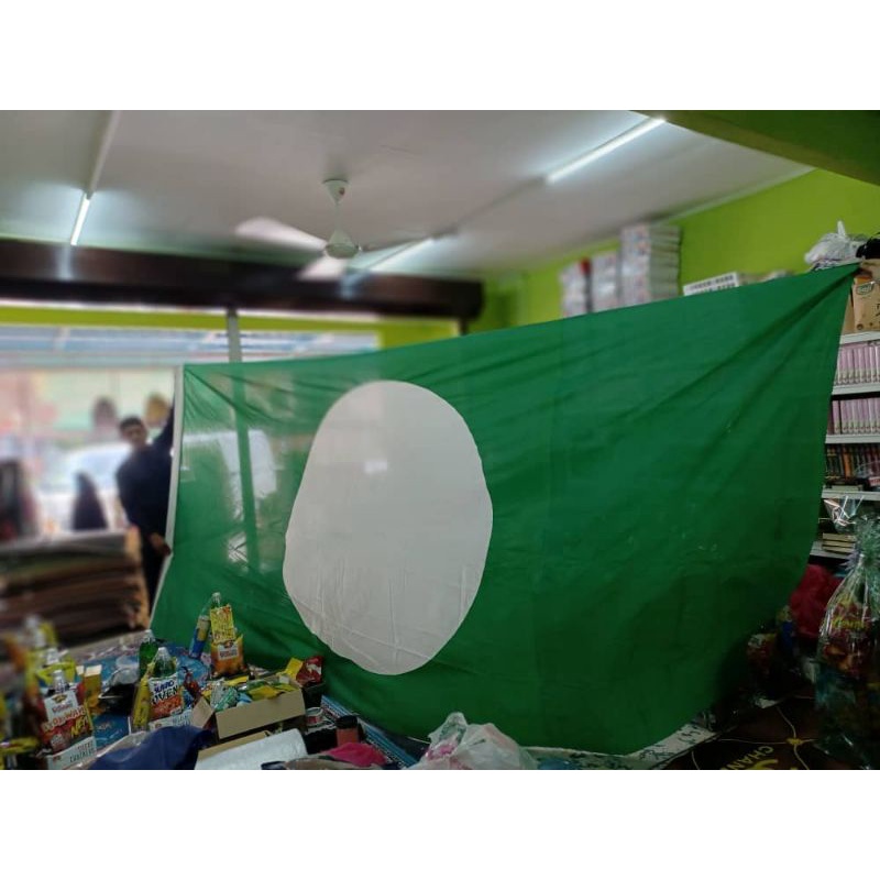 Bendera Pas 13x7 Kaki (harga promosi) harga biasa RM39.00 | Shopee Malaysia