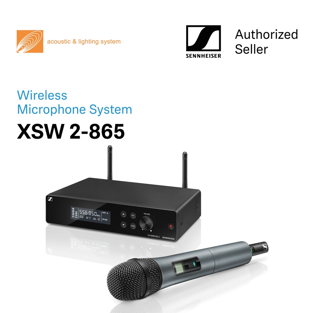 Sennheiser Wireless Microphone System XSW 2 865 | Shopee Malaysia