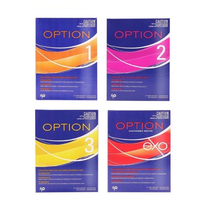 Salon Use Professional ISO Cold Perm Lotion OPTION 1,2,3 (Ready Stock ...