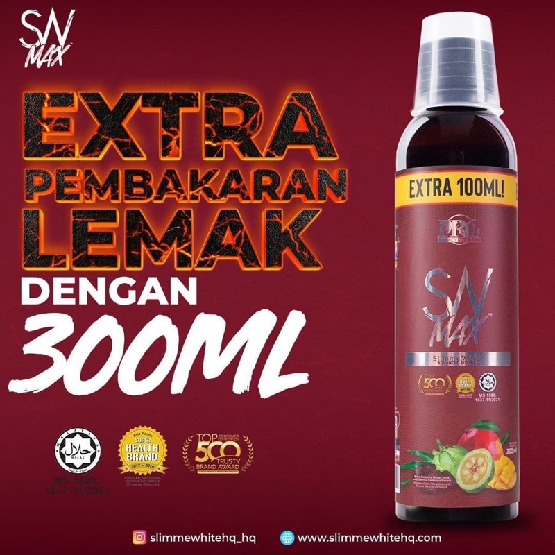 (JUS KURUS) SW MAX ADVANCE TEKNOLOGI [ORIGINAL!] | Shopee Malaysia
