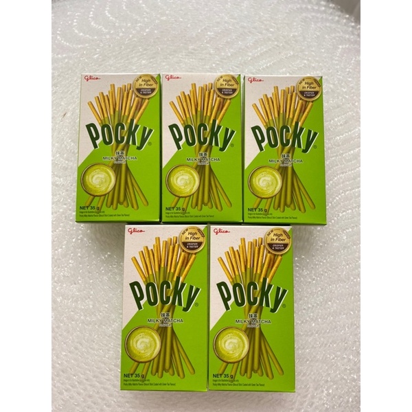 Pocky Matcha Green Tea Flavor 35G x 10 Boxes | Shopee Malaysia
