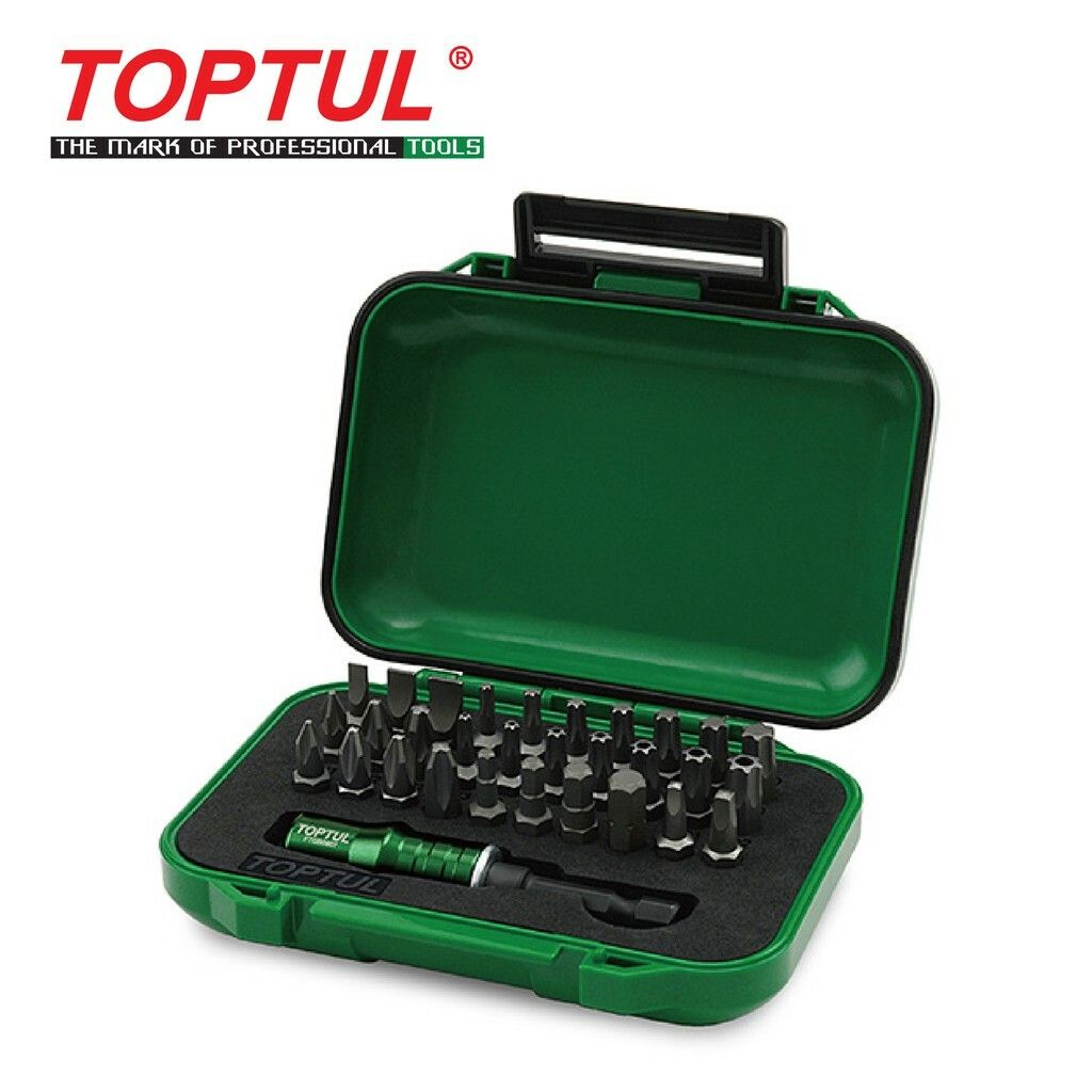 TOPTUL Screwdriver Bit Set (31 Pcs) GABW3102 | Shopee Malaysia