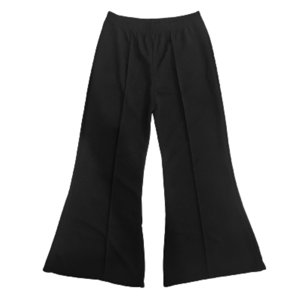 (Bootcut) Women Muslimah Bootcut Palazzo Plus Size / Seluar Palazo ...