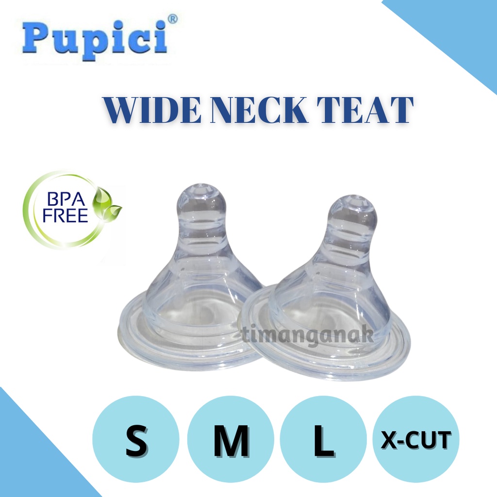 Pupici Puting Botol Baby Wide Neck / Puting Botol Susu | Shopee Malaysia