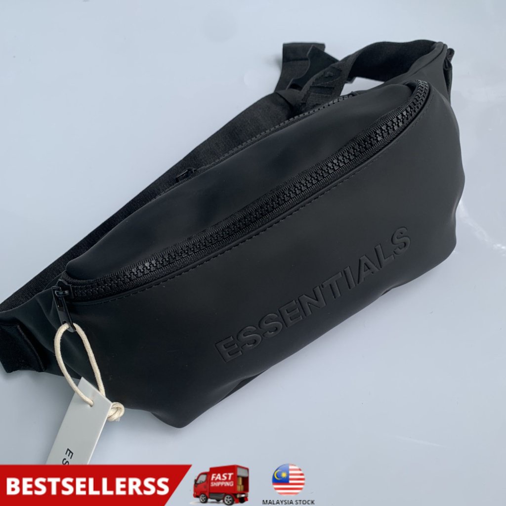 FEAR OF GOD Beg Silang ESSENTIALS Sling Bag Unisex Sling Bag Waist Bag Cross body Bag 胸包 腰包 ...