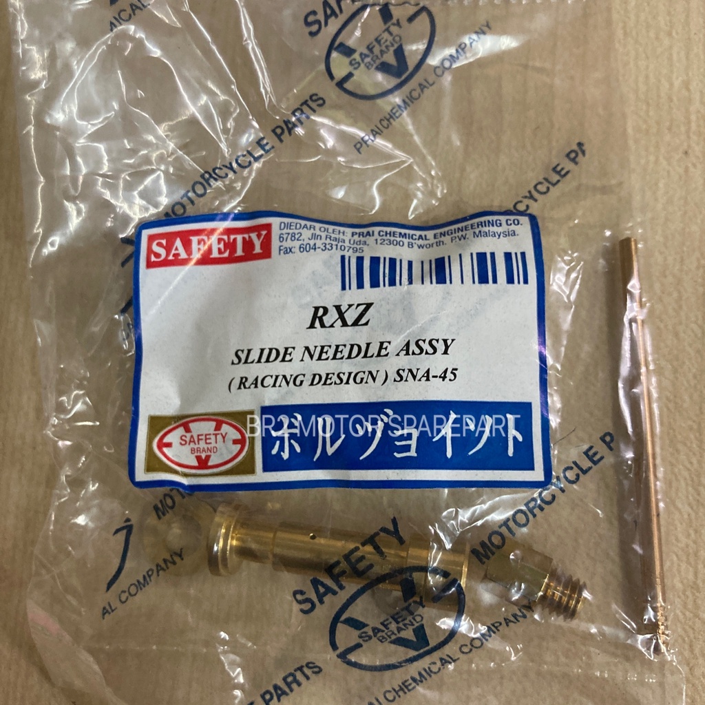 ( SAFETY ) Yamaha RXZ 135 RXZ135 SLIDE NEEDLE ASSY Jarum Slide ...