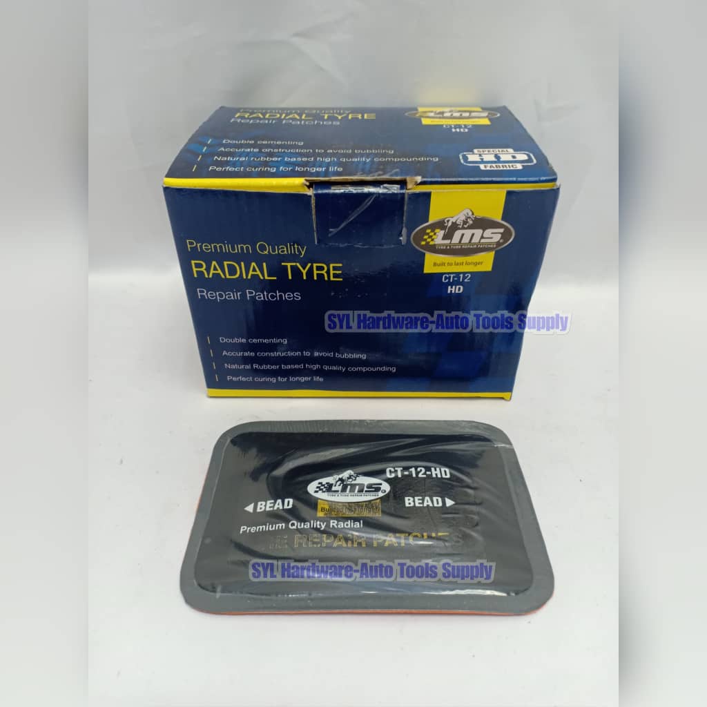 LMS TYRE REPAIR PATCHES (BIAS TYRE & RADIAL TYRE) (UNIT PRICE) | Shopee ...