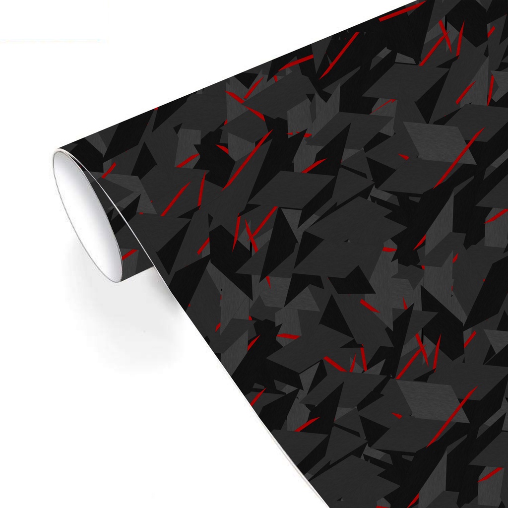 MERAH Sticker Carbon Forged I Carbon Motif Red I Carbon Motif Blue I ...