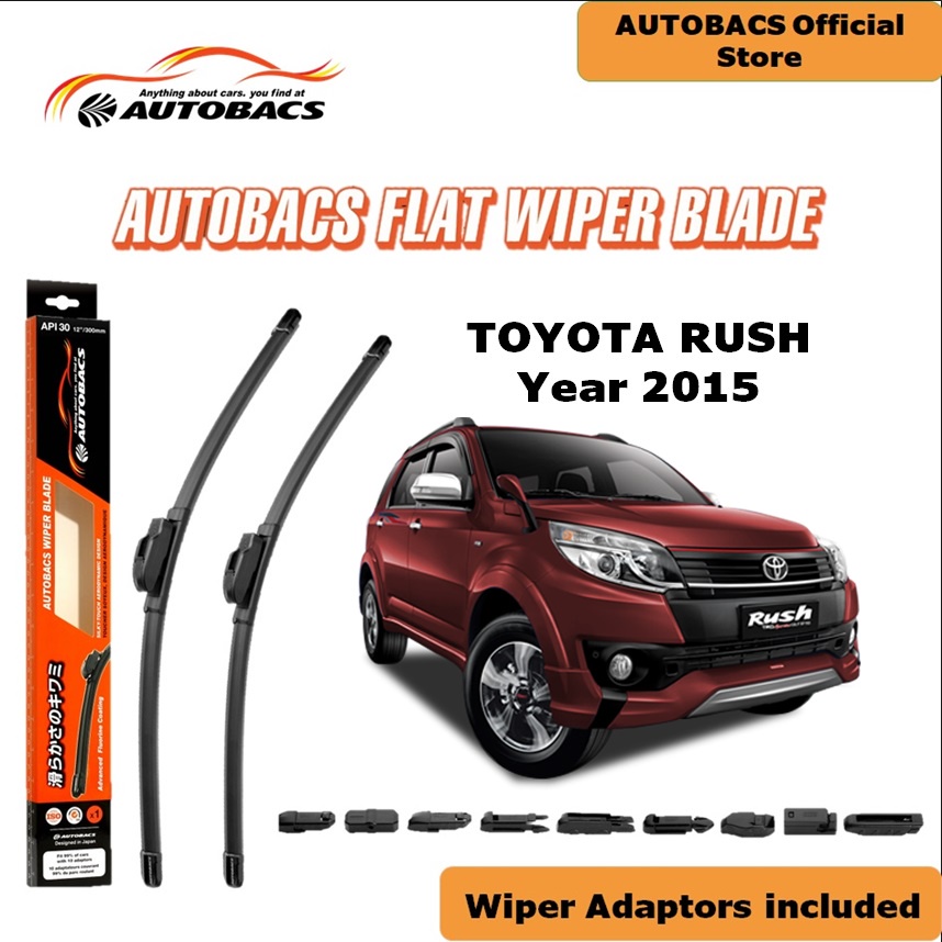 AUTOBACS Wiper Blade for TOYOTA RUSH (22" & 16") | Shopee Malaysia