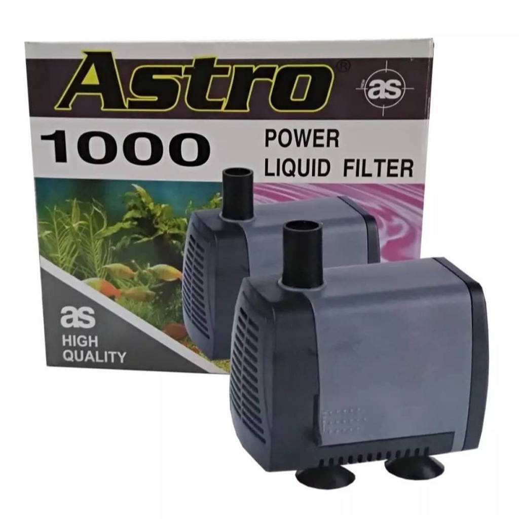 Astro Aquarium Water Pump/Power Liquid Filter/Pump Air - (300/500/1000 ...