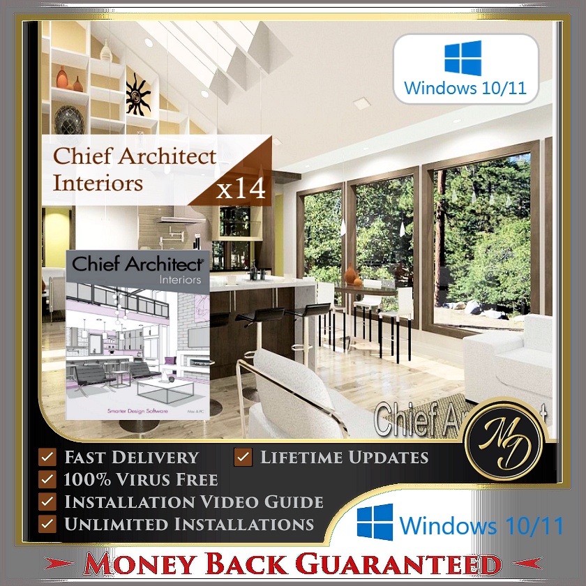 Chief Architect Interiors X14 (x64) | Full Version For Windows 10/11 ...