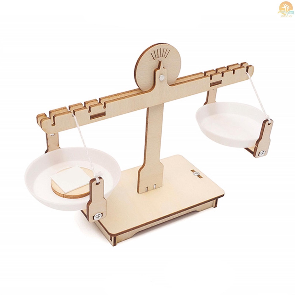 [MMOM] DIY Balance Scale Lever Wooden Weighing Scale Science Math ...