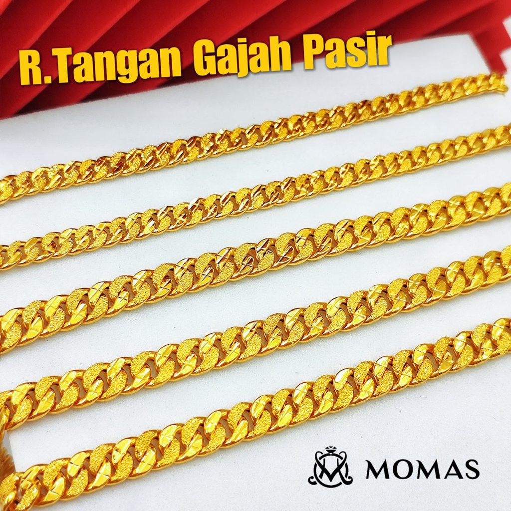 Rantai Tangan Emas 916 Gajah Pasir Gelang Tangan Emas 916 Tulen ...