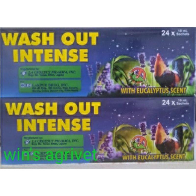 Wash out Intense 10ml x 24 sachets 1box | Shopee Malaysia