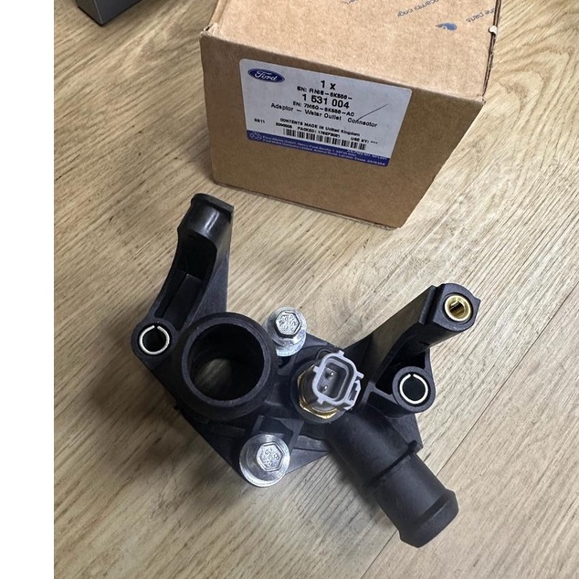 THERMOSTAT HOUSING LOWER GENUINE PART (ORIGINAL) [7M5G-8K-556AC] FORD ...