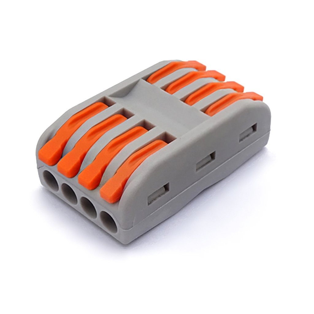 SPL4 Fast Wire Connector 4 IN 4 OUT SPL4 PCT2-4 Reusable Terminal Block ...