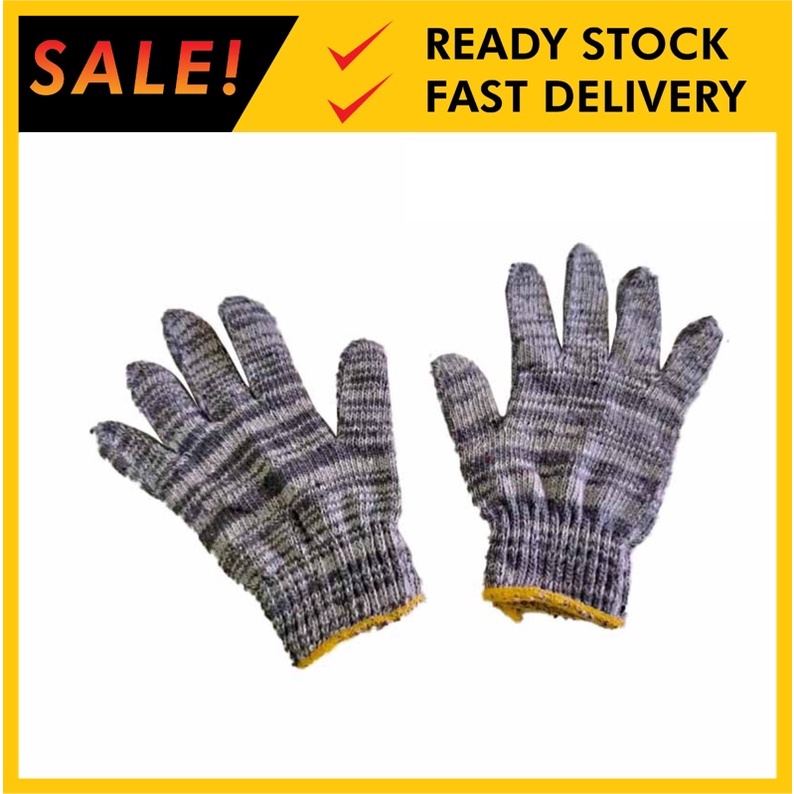 [12PAIRS/BUNDLE] Cotton Glove Batik ( SARUNG TANGAN KAIN ) | Shopee ...