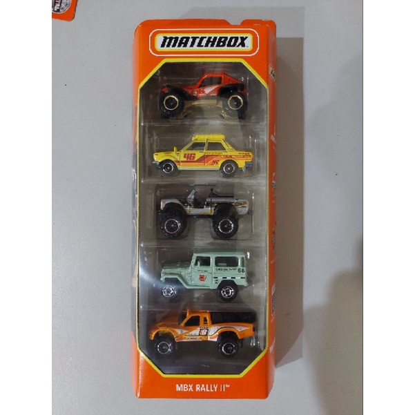 matchbox 5 pack mbx rally II | Shopee Malaysia