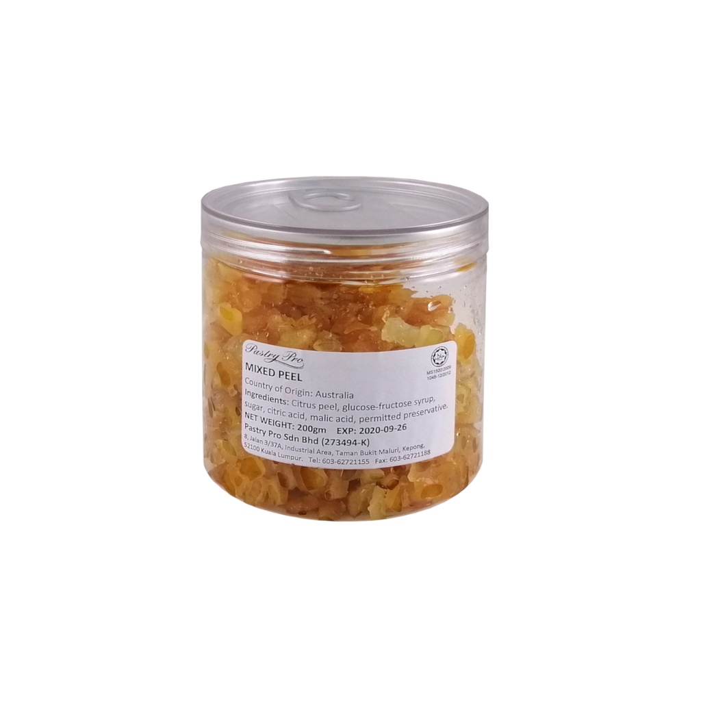 Pastry Pro, Mixed Peel - 200g | Shopee Malaysia