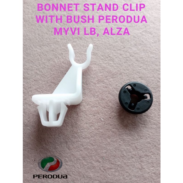 BONNET STAND CLIP FRONT PERODUA ALZA, MYVI LAGI BEST | Shopee Malaysia