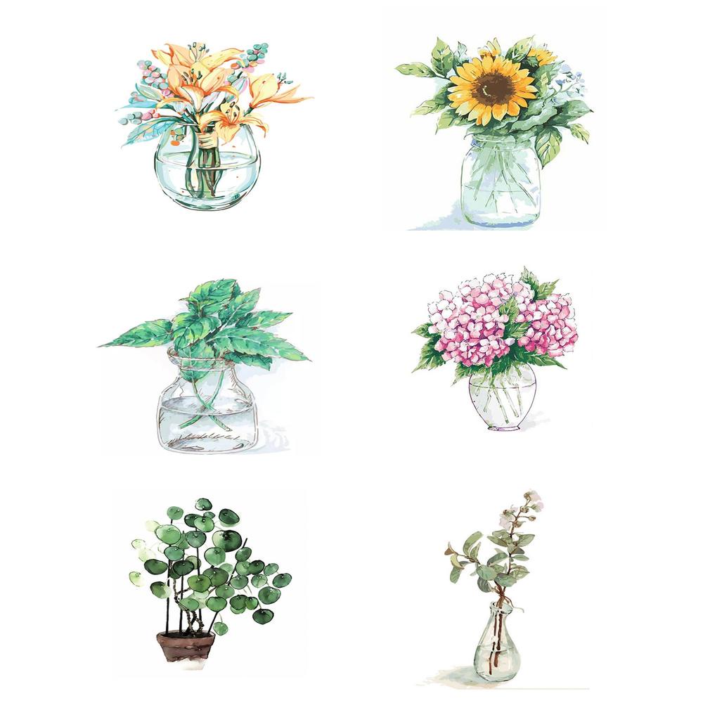 RUOPOTY 50x50cm/40x40cm/30x30cm Frame Drawing By Numbers Sunflower ...