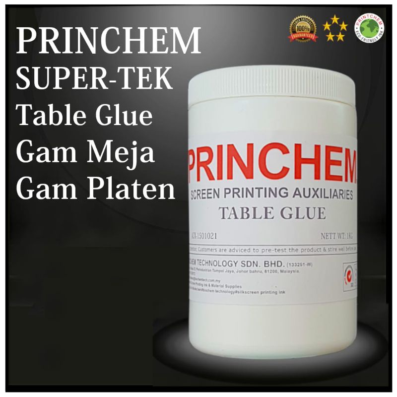 PRINCHEM SUPER-TEK TABLE GLUE FOR SCREEN / T-SHIRT PRINTING PLATEN/TABLE | Shopee Malaysia