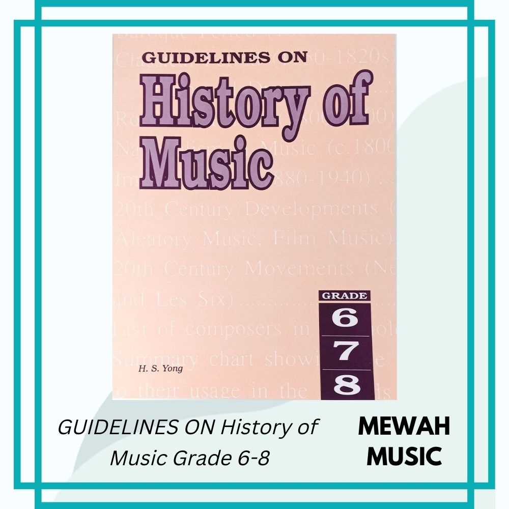 GUIDELINES ON History of Music Grade 6-8 | Shopee Malaysia