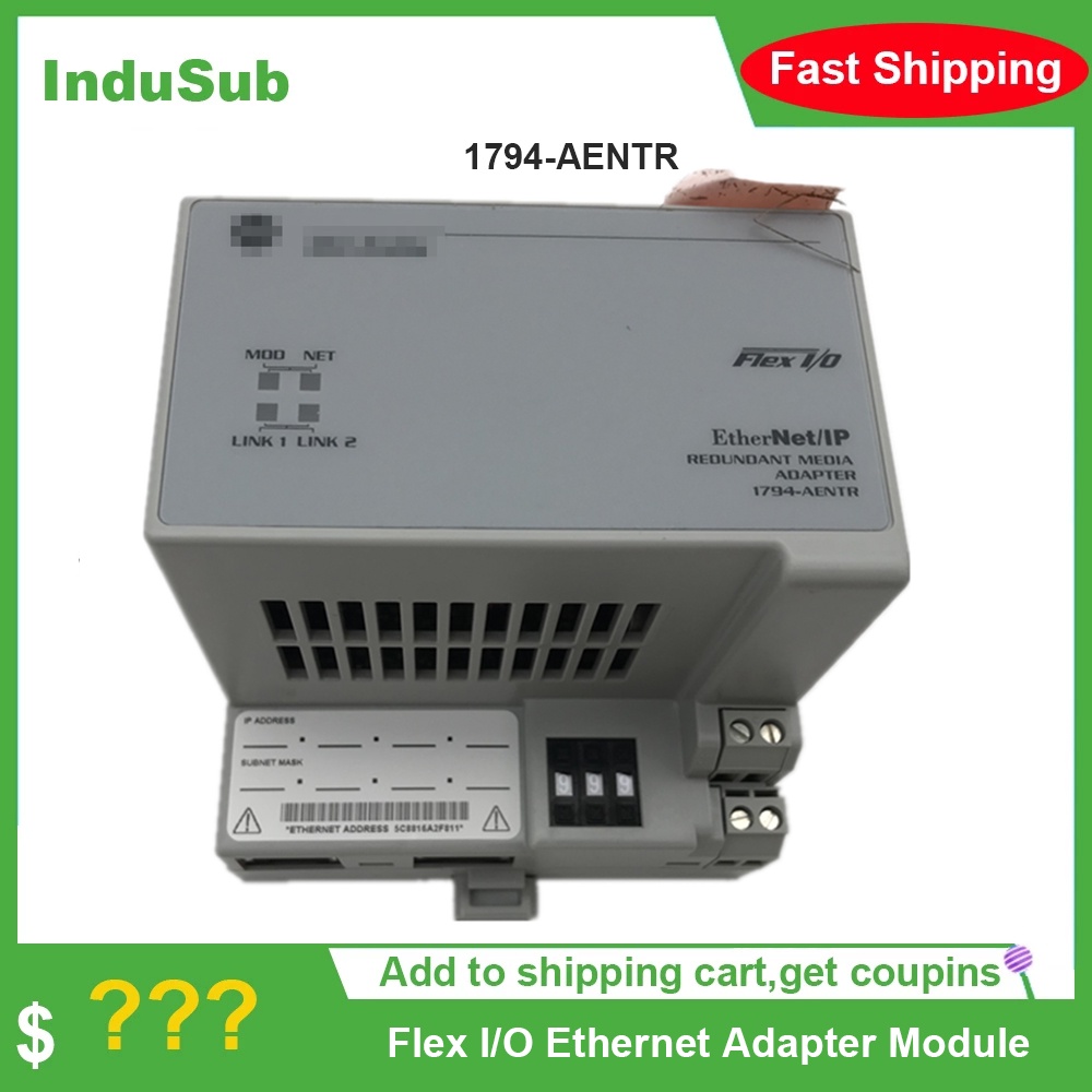 SZ 1794-AENTR Flex I/O EtherNet/IP Adapter Compactlogix Adapter Module ...