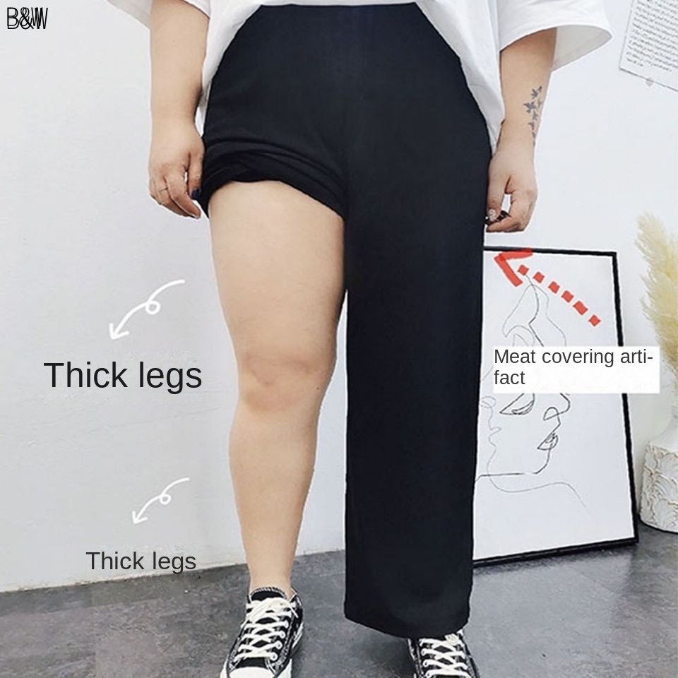 [READY STOCK] L-6XL Plus Size Oversized Women's Wide Leg Pants Thin ...