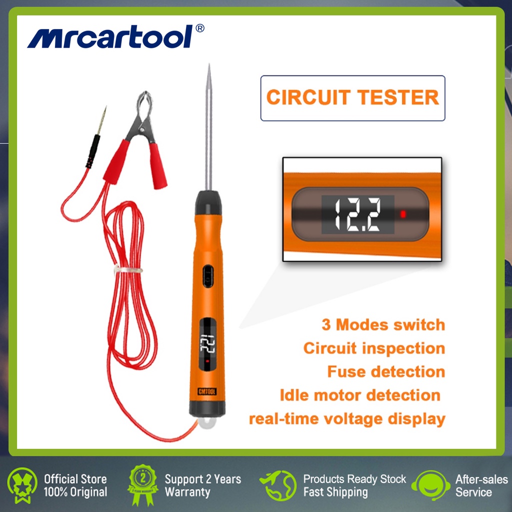 MRCARTOOL Multifunctional Automotive Circuit Tester Circuit System Test ...