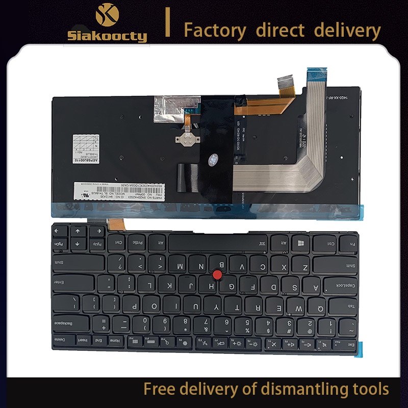 new US Laptop Keyboard For Lenovo Thinkpad 13 2nd (20J1-20J2) New S2 ...