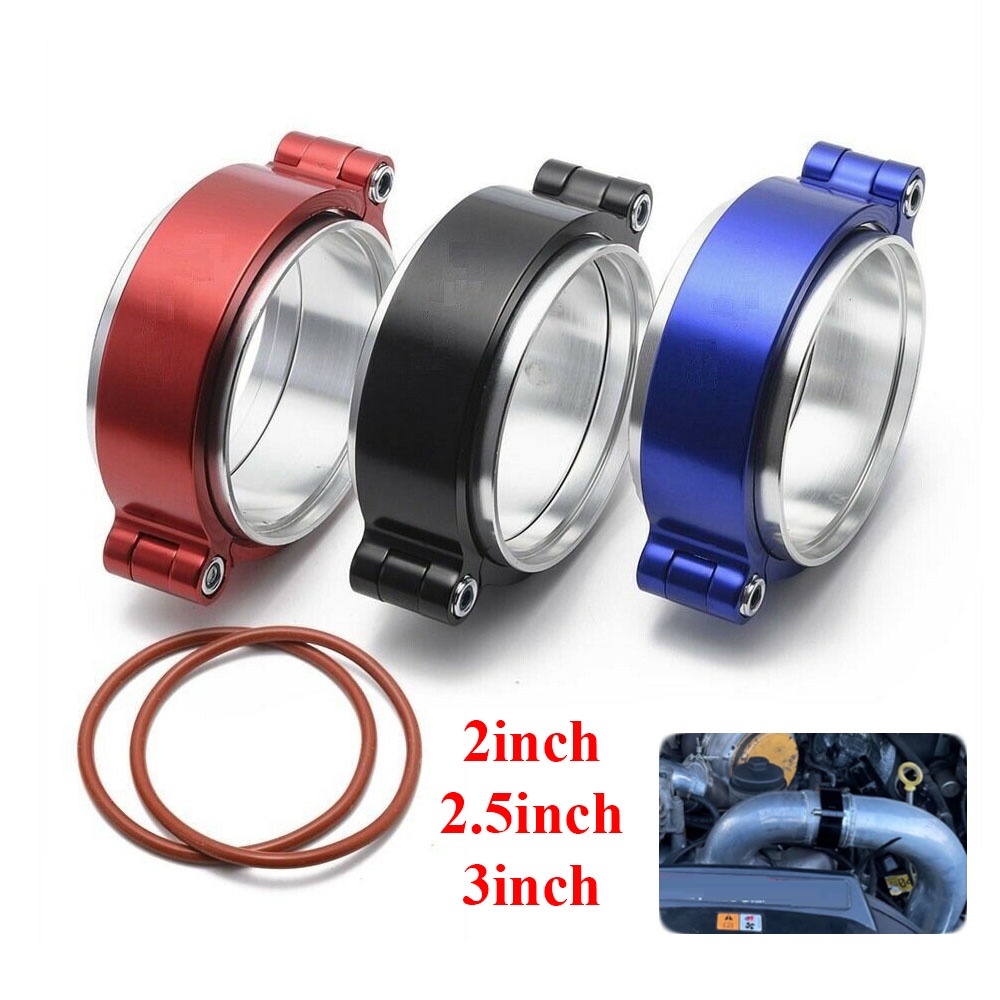 Aluminium Exhaust System V-band Clamp Assembly Anodized Clamp For 2"/2. ...