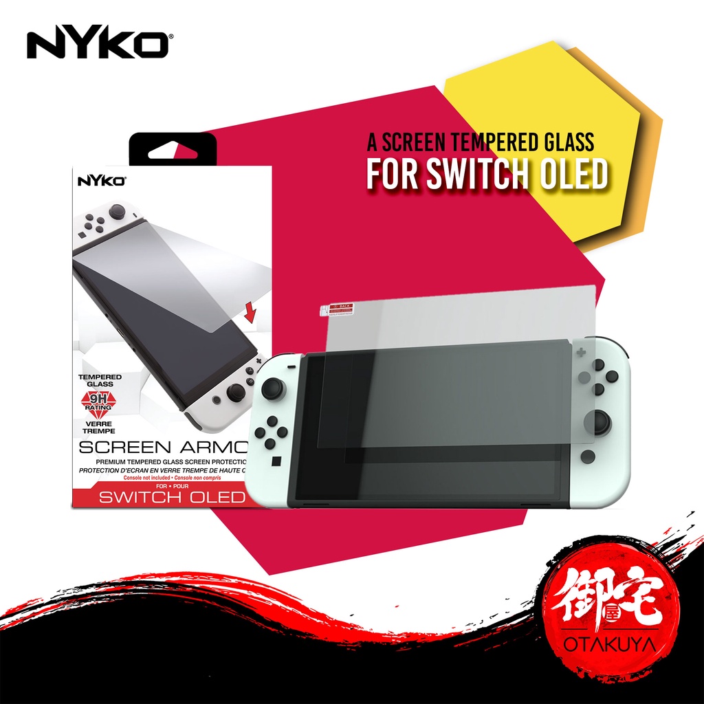 NYKO Nintendo Switch OLED Screen Armor Tempered Glass (1 Pc) | Shopee ...