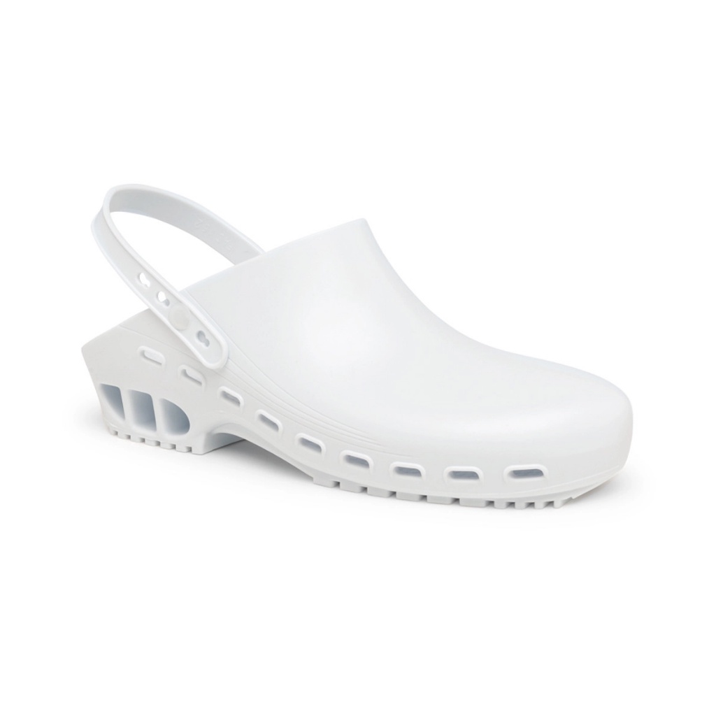 Suecos Ivar White (Antistatic and slip-resistant operating room clogs ...