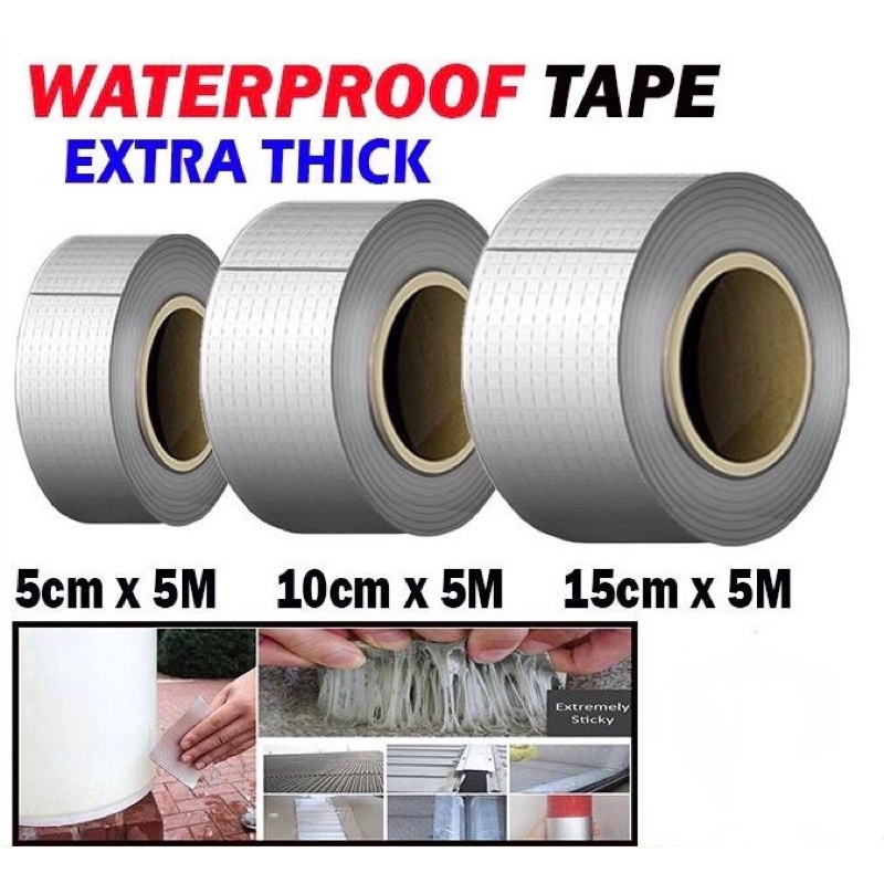 ORIGINAL ALUMINUM FOIL TAPE Gam serbaguna Tahan lasak kalis air kalis ...
