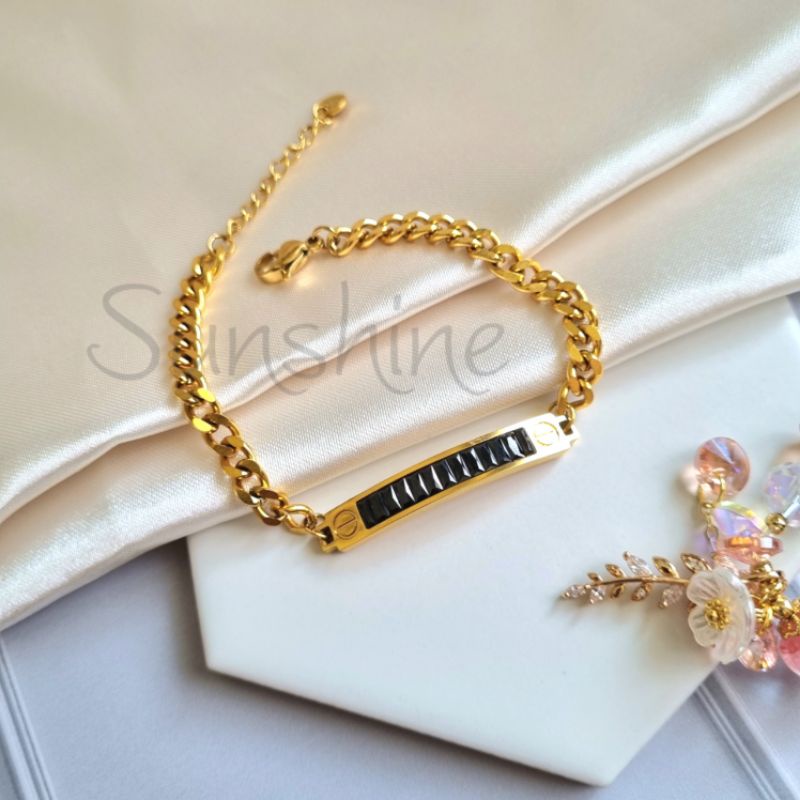 Sunshine - Titanium Elegant Dragon Scale Curry Bracelet | Shopee Malaysia