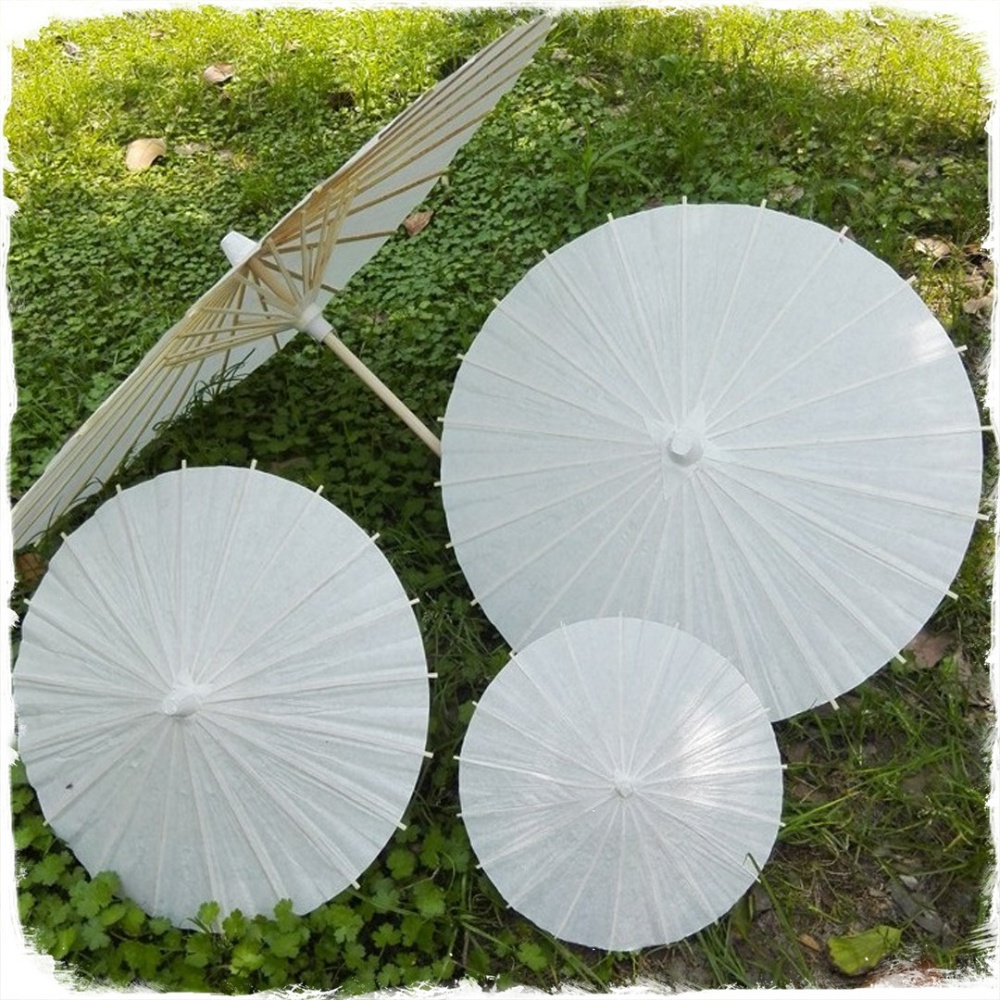 DIY Paper Umbrella Handcraft Activities Wedding Handmade Decor Payung ...