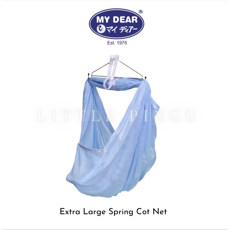 My Dear Extra Large Spring Cot Net Cradle Net Kain Buaian | Shopee Malaysia