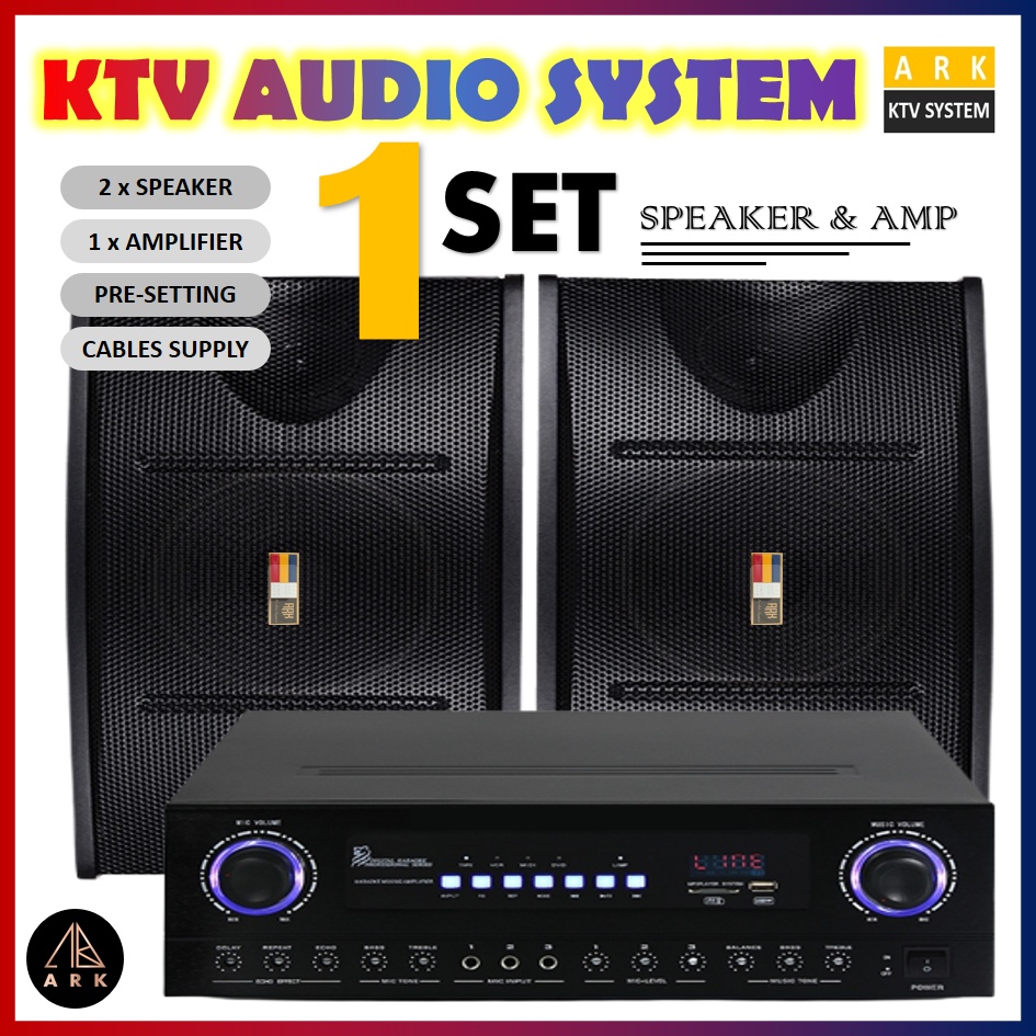 KTV Speaker Set / KTV Audio System | Shopee Malaysia