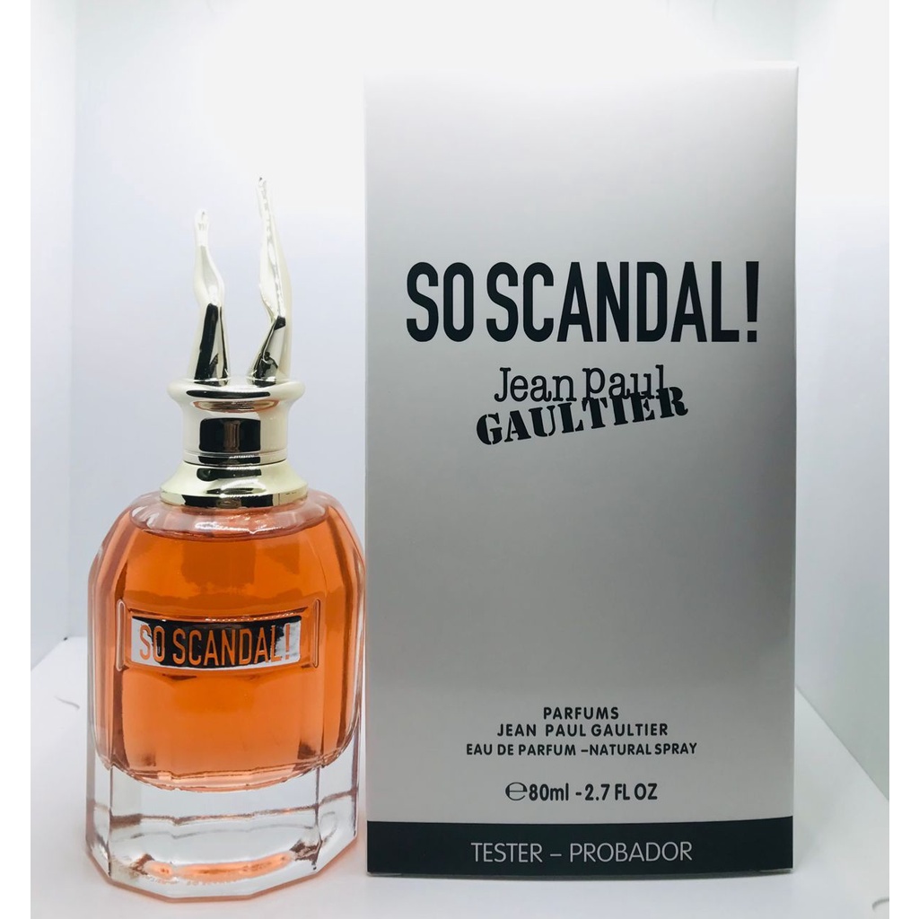 ORIGINAL TESTER JEAN PAUL SO SCANDAL EDP PERFUME 80ML FOR WOMEN ...