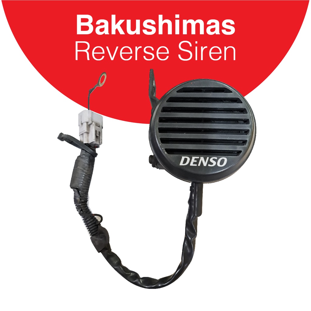 Bakushimas Denso Japanese Speaking Siren, Reverse Buzzer, Vehicle Alarm ...