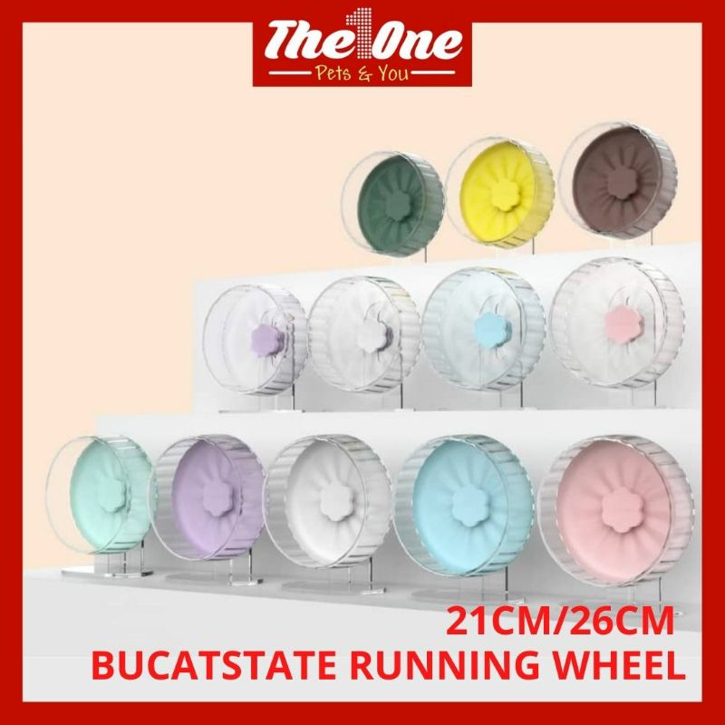 Bucatstate 26cm/21cm Colourful Hamster Running Wheel Roda Mainan ...