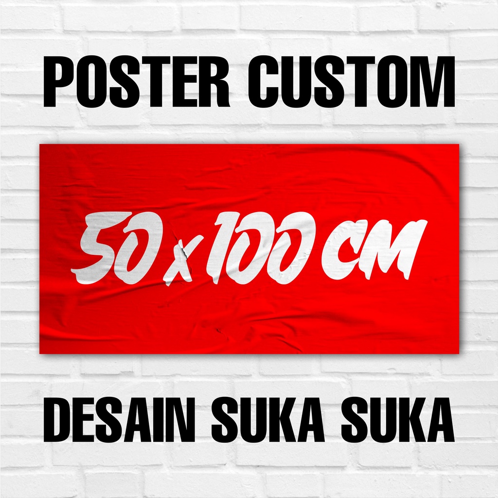 Custom Print AESTHETIC POSTER, BAND POSTER, CAFE POSTER Size 50X100 ...