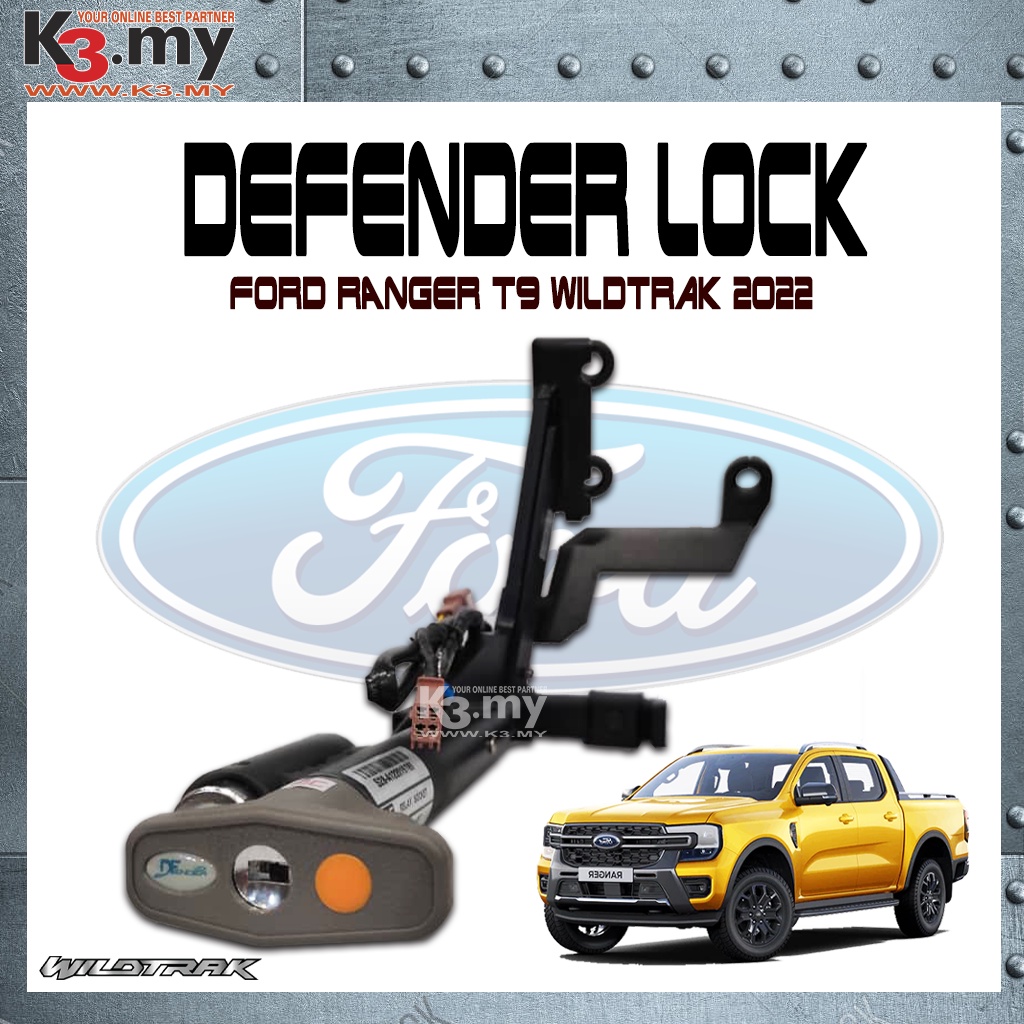 Ford Ranger T9 Wildtrak 2022 Start Defender Pedal Lock- Auto (Push ...