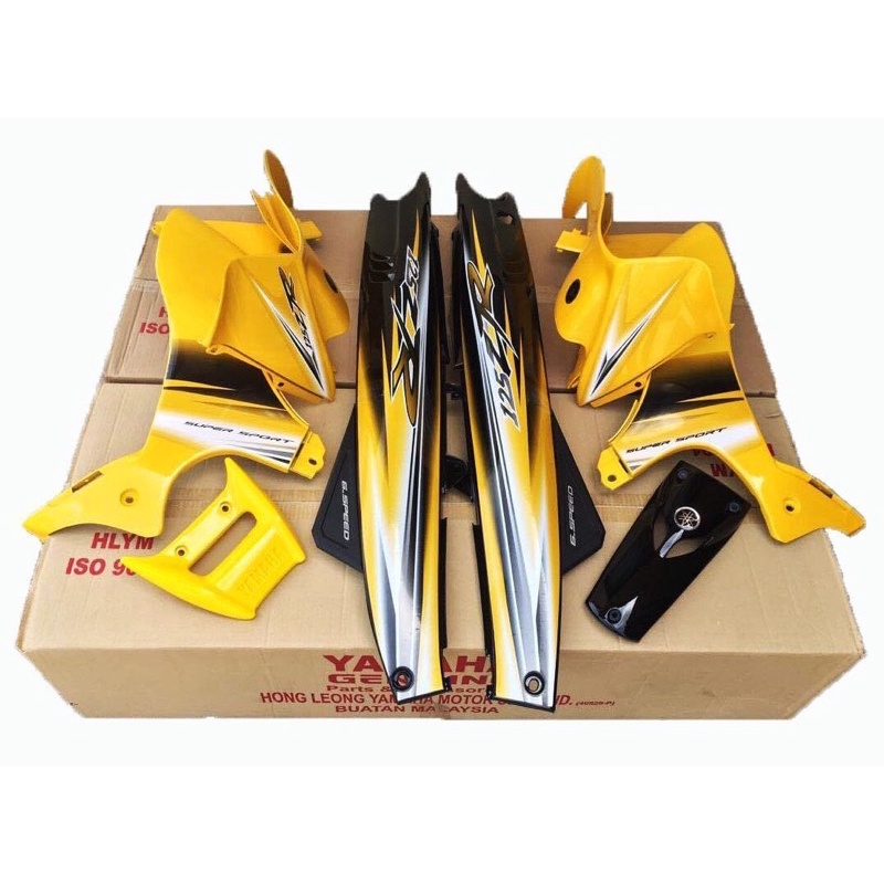 COVERSET 125ZR KUNING DIRAJA | Shopee Malaysia