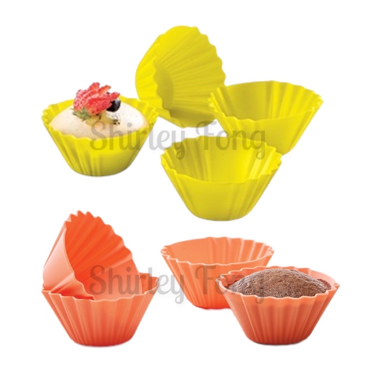 Tupperware Silicone Cupcake (4pcs) / (8pcs) | Shopee Malaysia