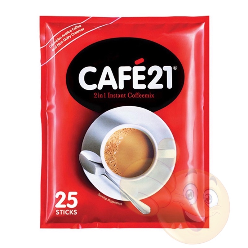 Cafe 21 Instant Coffeemix (2 in 1) 25stik x 12g | Shopee Malaysia