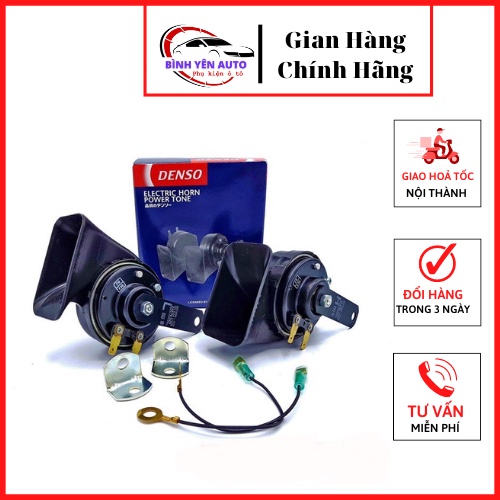 [1 Pair] Denso Genuine Car Whistle For Cars From 4 Seats To 16 Seats ...