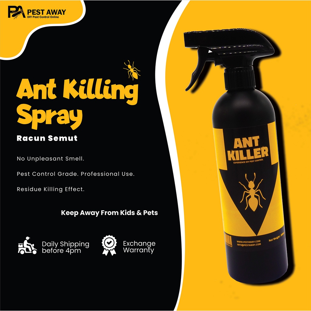 Ant Killer Spray 500ml/ Penyembur Semut Beracun 蚂蚁喷雾 | Shopee Malaysia